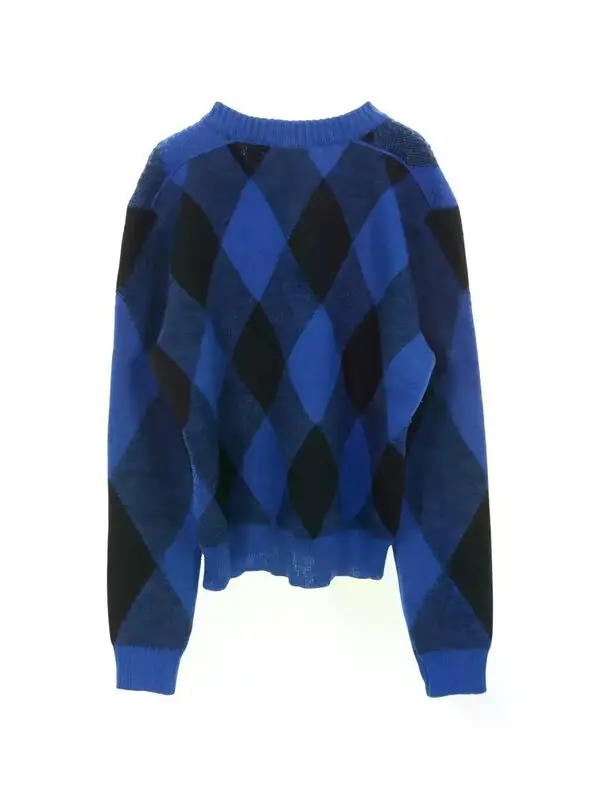 Burberry Argyle Check Cardigan