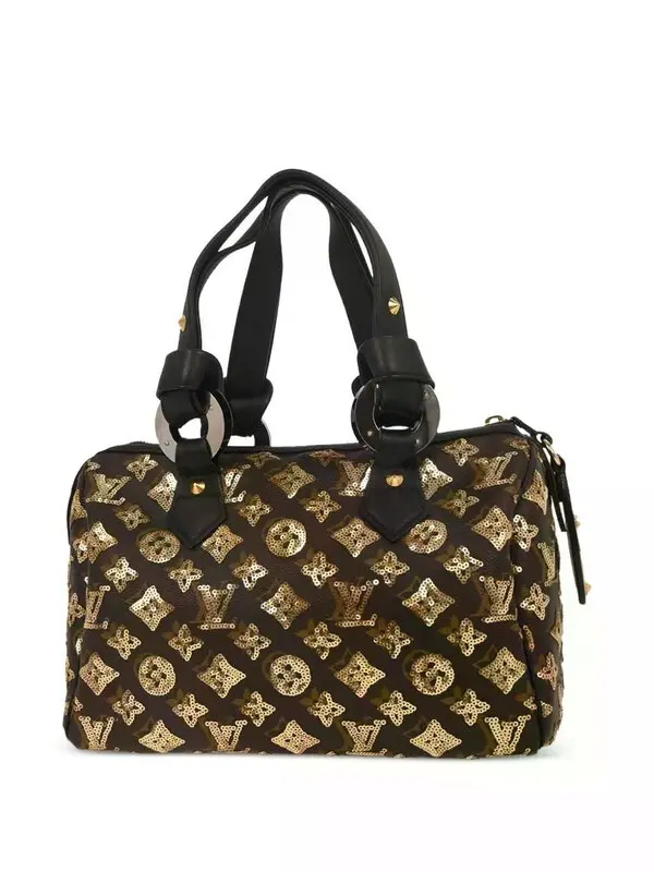 LOUIS VUITTON 30 Speedy Monogram Shoulder Bag