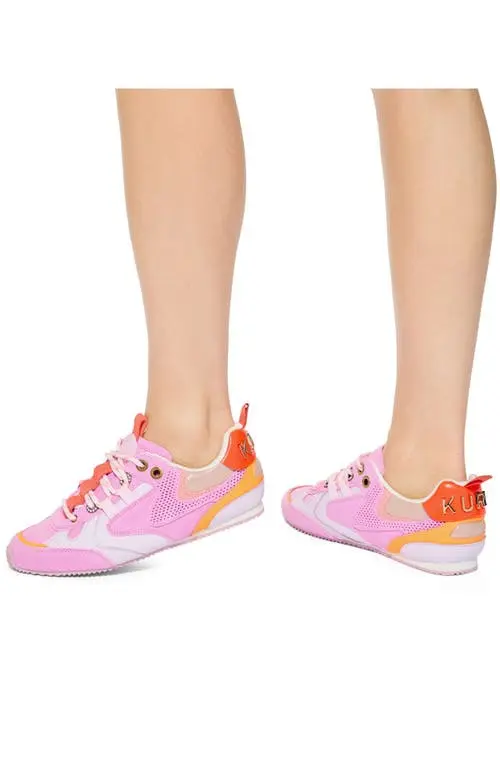 Kurt Geiger Slim Runner Sneakers - Open Pink