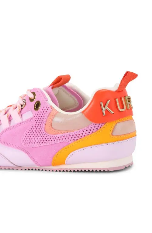 Kurt Geiger Slim Runner Sneakers - Open Pink