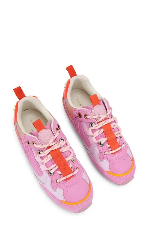 Kurt Geiger Slim Runner Sneakers - Open Pink