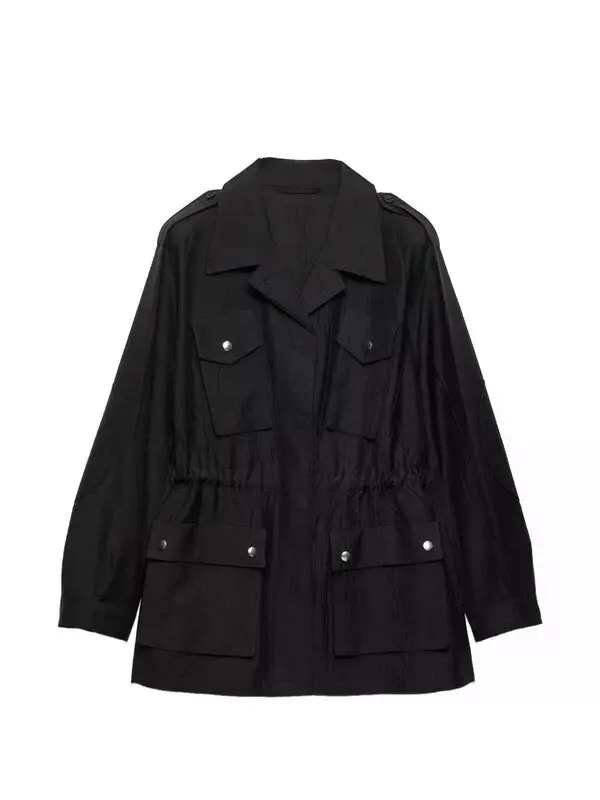 Prada Button Flap-pocket Jacket