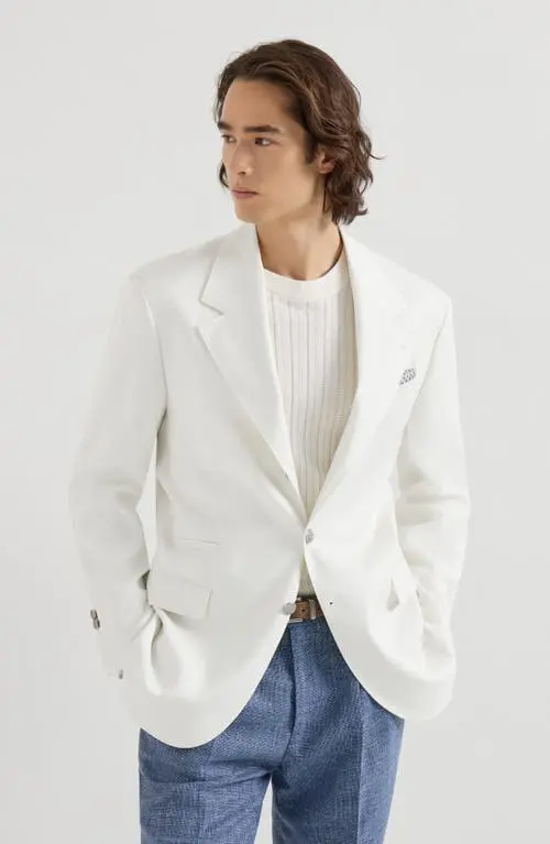 Brunello Cucinelli Gabardine Blazer - Panama