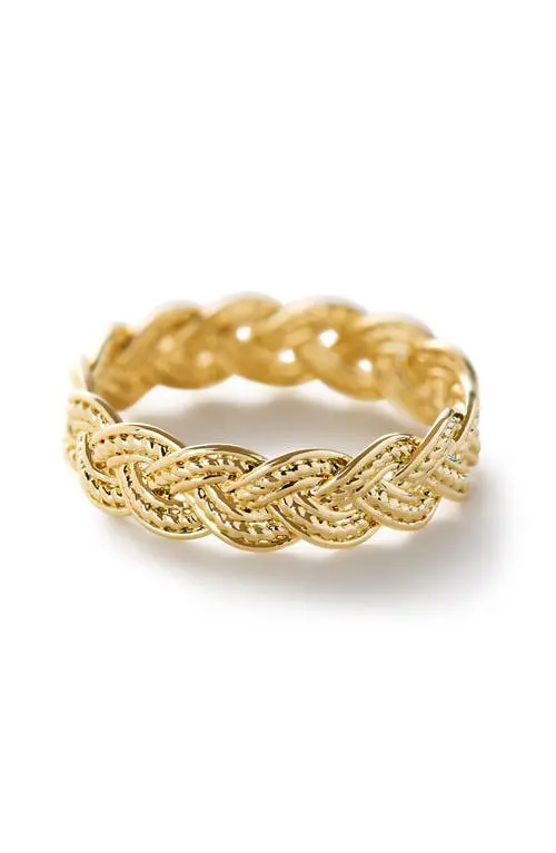 ANA LUISA Chloe Plated Band Ring - Gold