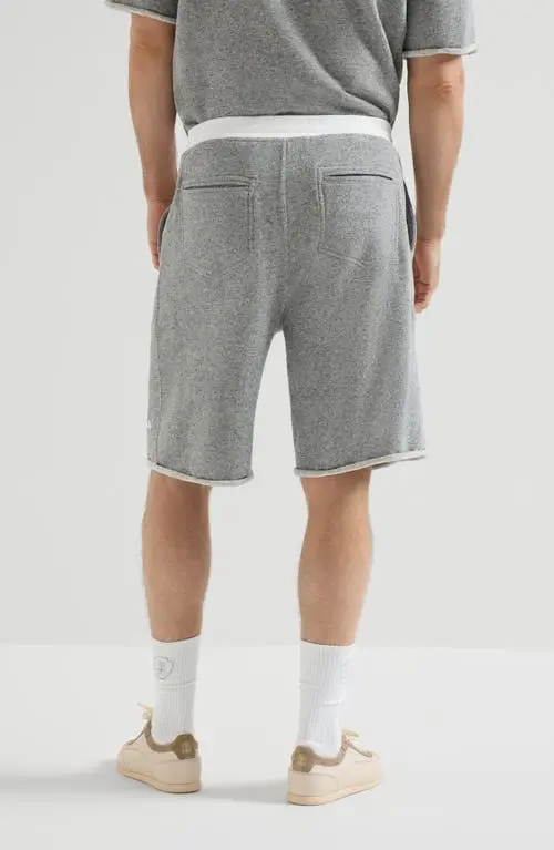 Brunello Cucinelli French Terry Bermuda Shorts - Grey