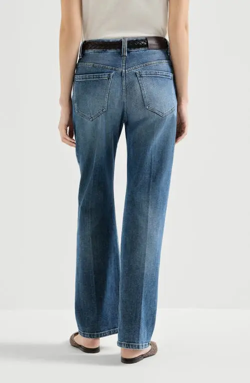 Brunello Cucinelli Contemporary Loose Trousers - Denim