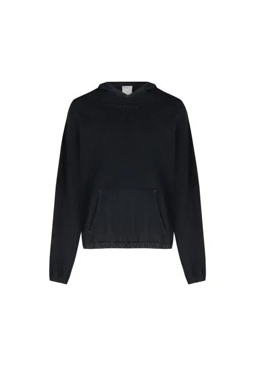 PCFG Daydreamers Acid Washed Hoodie - Black