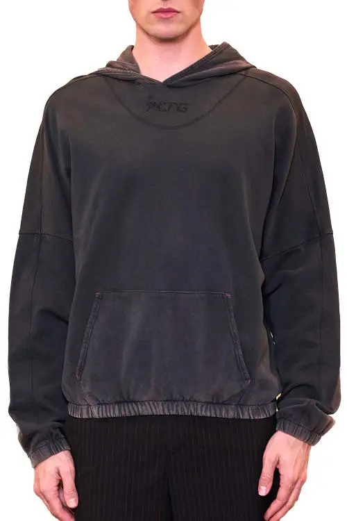 PCFG Daydreamers Acid Washed Hoodie - Black