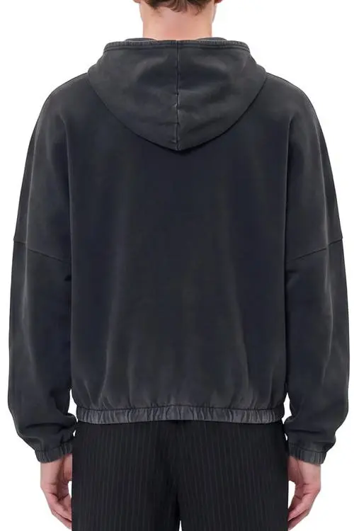 PCFG Daydreamers Acid Washed Hoodie - Black