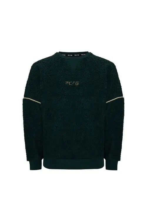PCFG Fluffy Track Sweatshirt - Green
