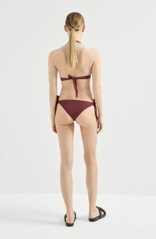 Brunello Cucinelli Bikini Bottom - Bordeaux