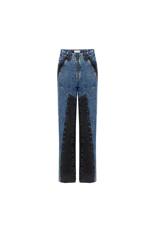 PCFG Free Heaven Two Color Jeans - Blue