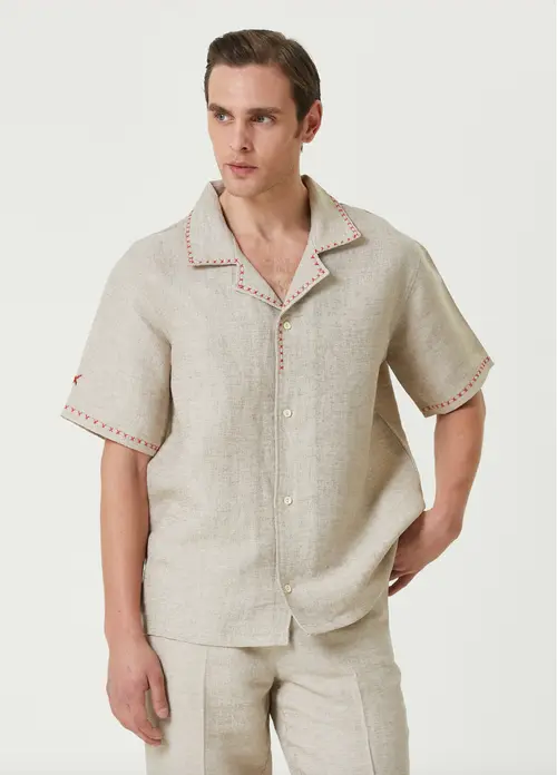 PCFG Linen Blend Free Heaven Linen Shirt