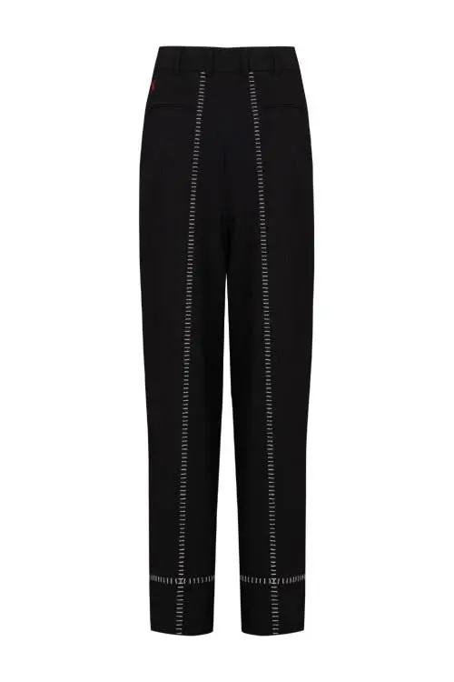 PCFG Daydreamers Striped Zip-detailed Trousers