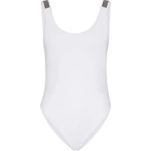 Brunello Cucinelli One-piece Swimsuit - White