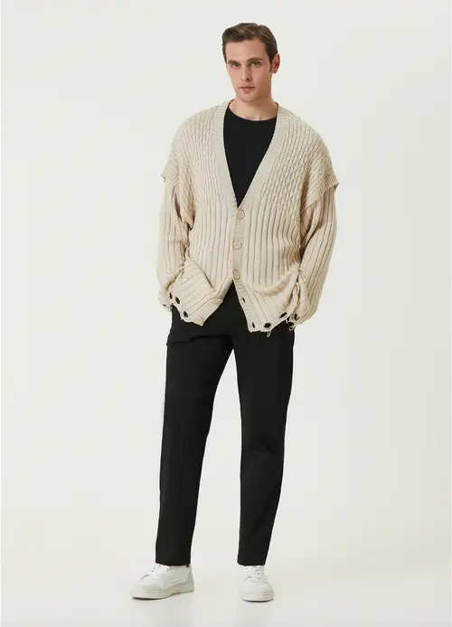 PCFG Casual Two Zipped Cotton Pants