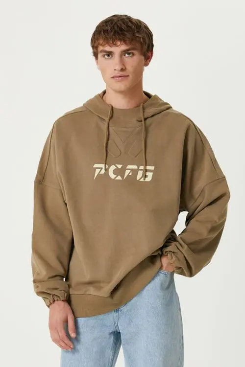 PCFG Cotton Hoodie - Brown