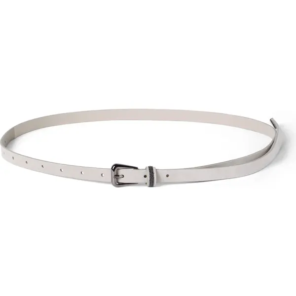 Brunello Cucinelli Suede Belt - Buff