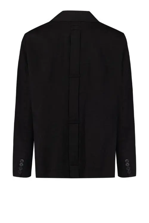 PCFG Pure Linen Free Heaven Linen Suit Blazer - Black