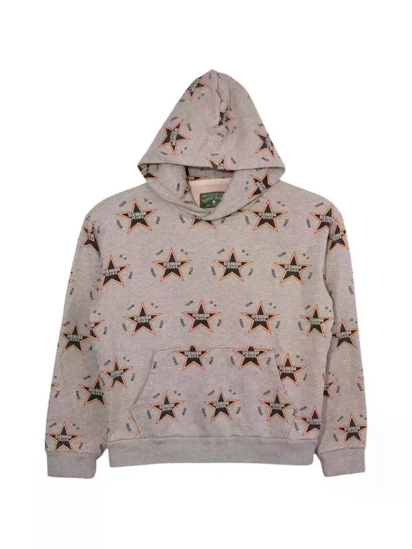 DENIM TEARS Star-print Hooded Hoodie