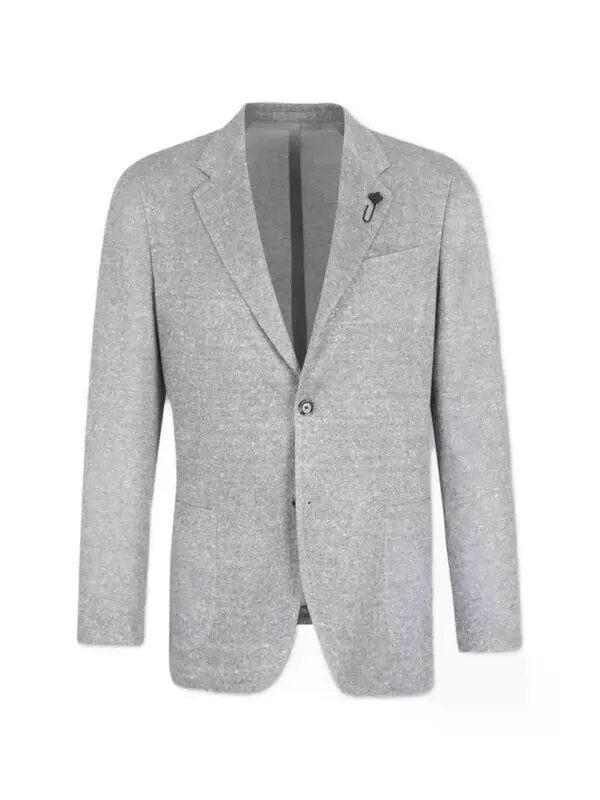 LARDINI Single-breasted Knitted Blazer