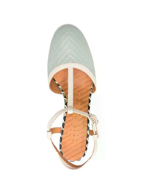 Chie Mihara Mahedi T-strap Block-heel Sandals - Green