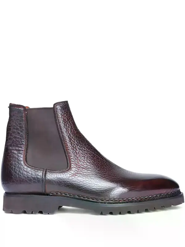 Bontoni Leather Chelsea Boots