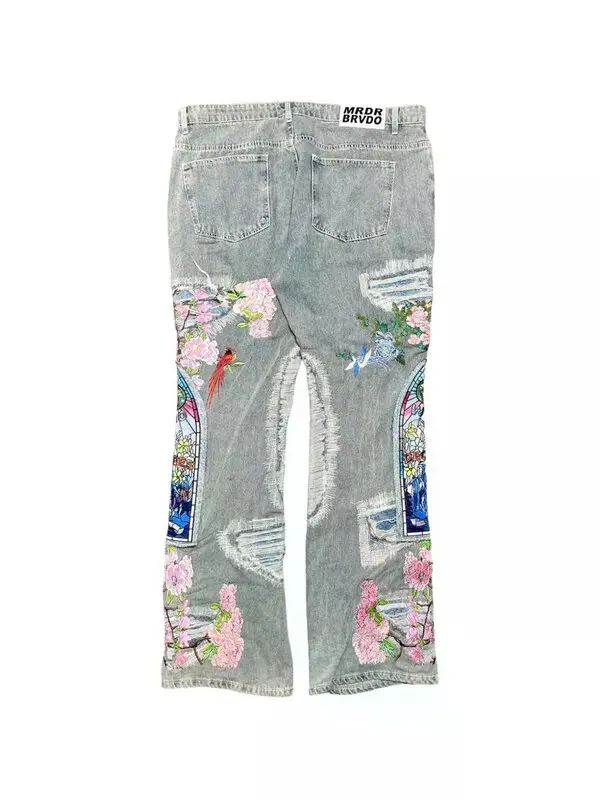 WHO DECIDES WAR Durham's Fusion Ripped Jeans