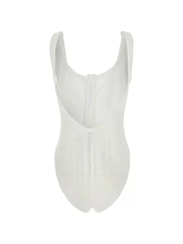 Hunza G Dallas Swimsuit - White