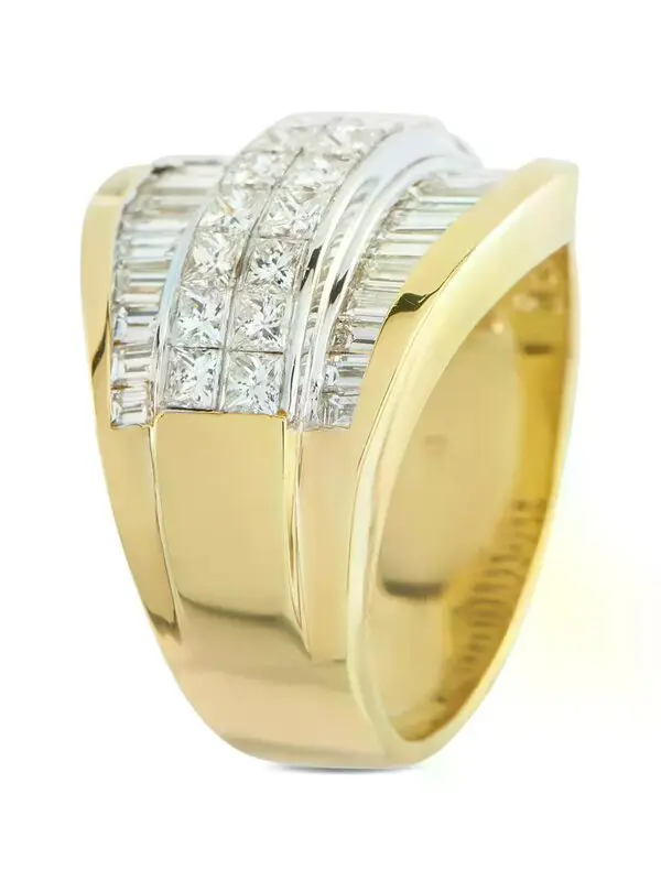 LB EXCLUSIVE 18k Yellow Diamond Ring