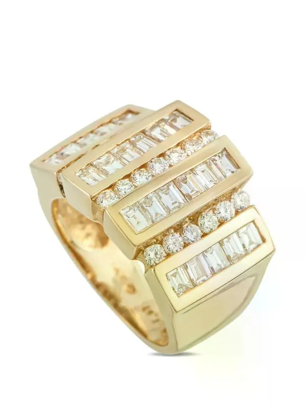LB EXCLUSIVE 14k Yellow Diamond Ring