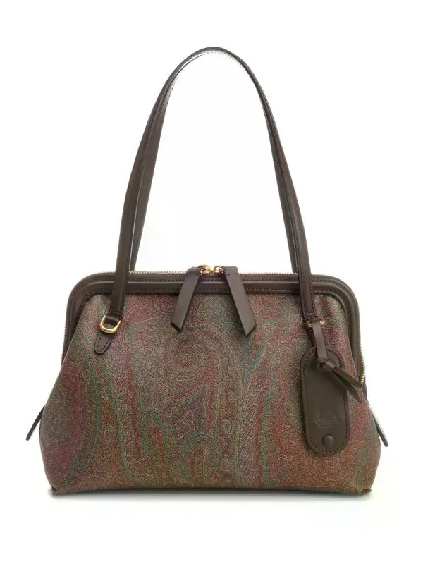 Etro Paisley Top Handle Tote Bag