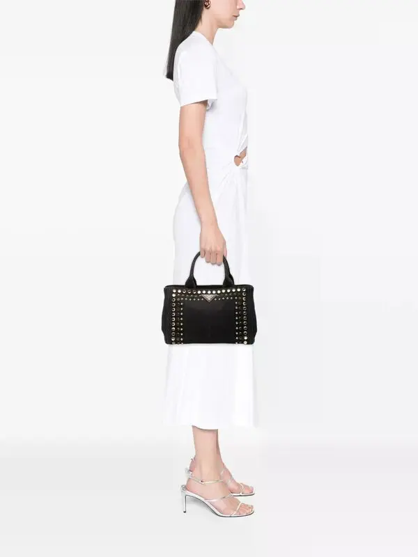 Prada 2000-2013 Small Canapa Bijoux Satchel