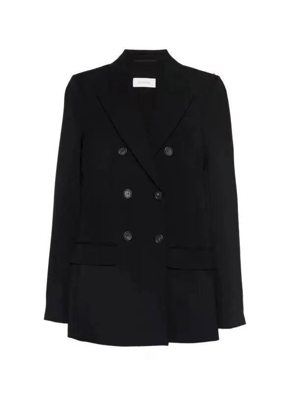 Sportmax Double-breasted Jacket - Black