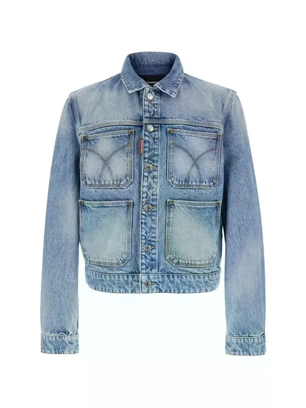 Dsquared2 Diagonal-wash Pockets Jacket