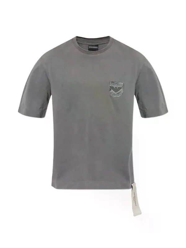 Emporio Armani Logo-patch T-shirt
