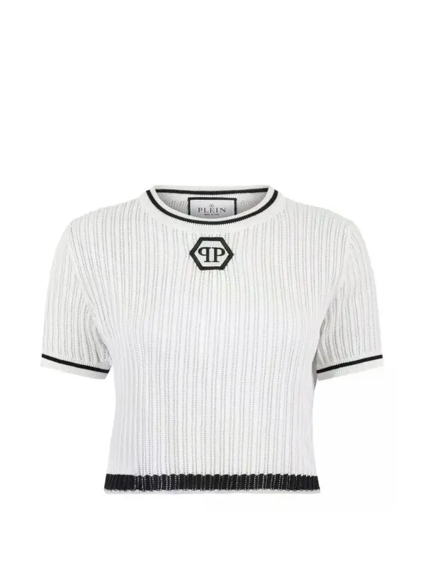 Philipp Plein Logo-detail T-shirt - White