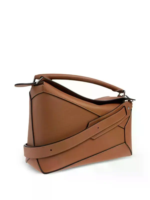 Loewe Puzzle Edge Small Tote Bag - Brown