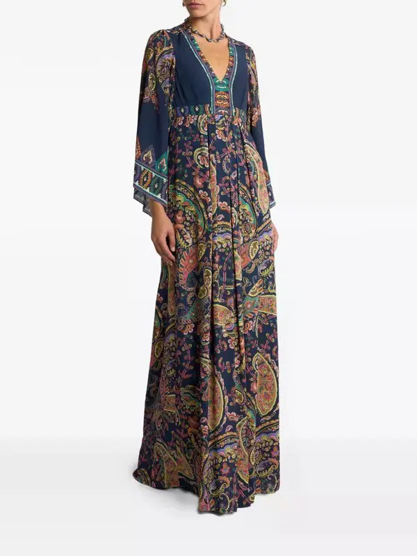 Etro Paisley-print Maxi Dress