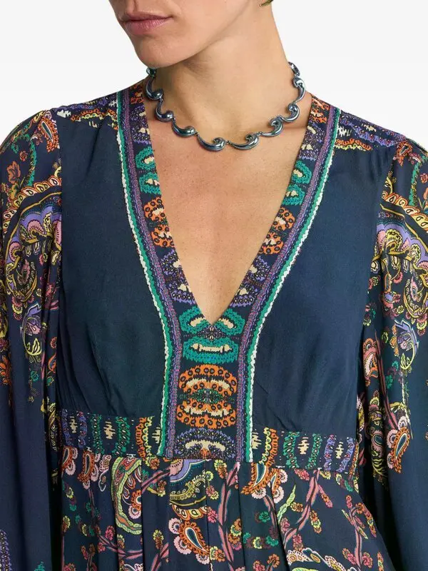 Etro Paisley-print Maxi Dress