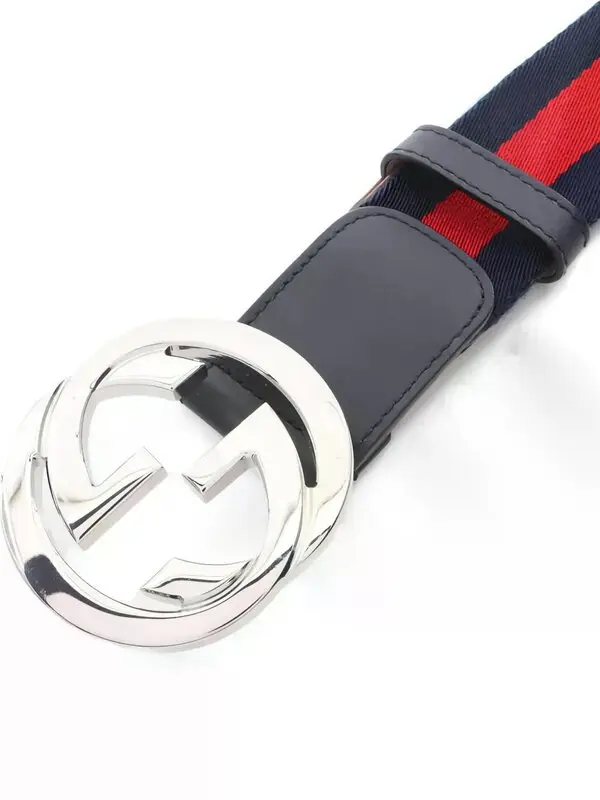 Gucci 2000s Interlocking G Sherry Line Belt