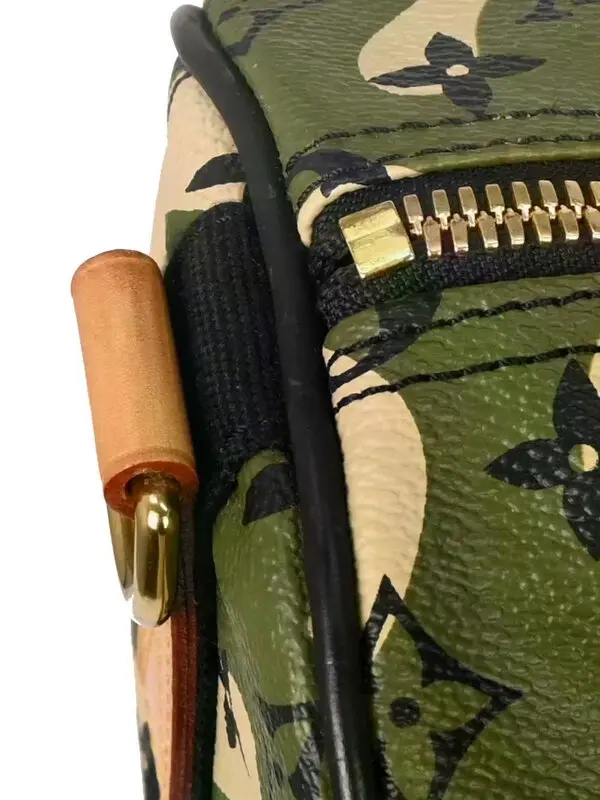 LOUIS VUITTON 2008 Keepall Bandouliere 55 - Green