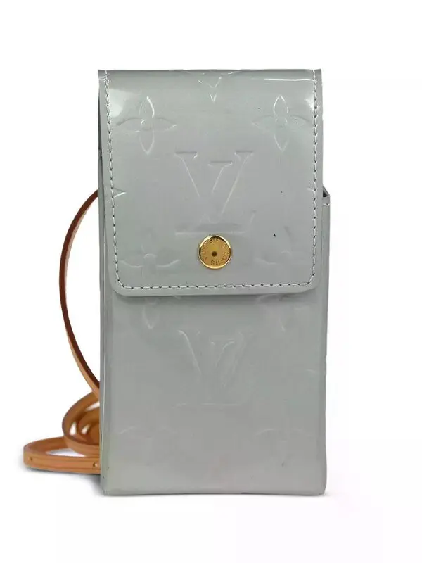 LOUIS VUITTON 2002 Vernis Cigarette Case - Grey