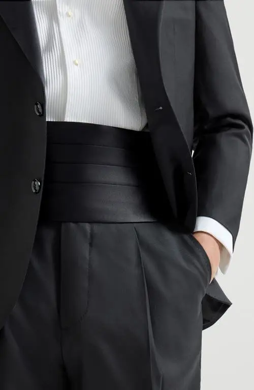 Brunello Cucinelli Cummerbund - Black
