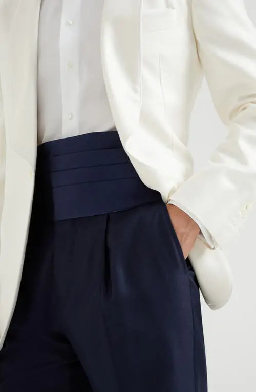 Brunello Cucinelli Cummerbund - Navy Blue