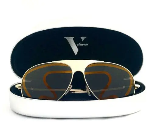 VULIWEAR Elevated Aviator Polarized Sunglasses - Zag
