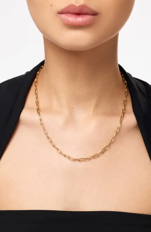 ANA LUISA Large Paperclip Link Necklace