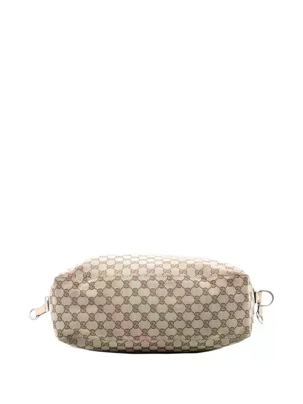 Gucci 2016-2026 Large Gg Canvas Icon Bit Satchel - Brown