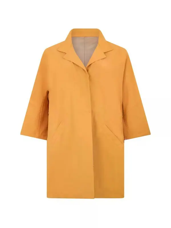 MOORER Oversized Straight Cut Coat