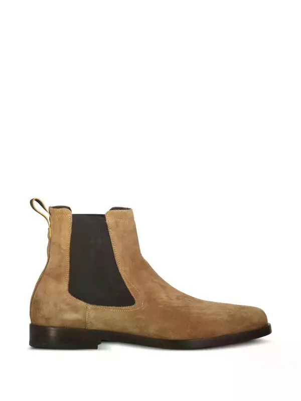 MOORER Borgoni Suede Chelsea Boots